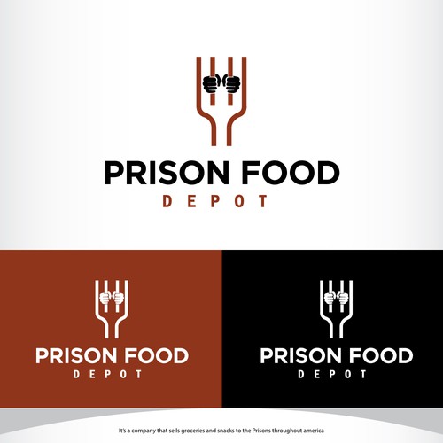 Prison Food Depot- we sell food to prisons - fun contest | Logo design ...