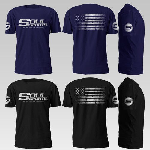 Create a graphic, hip, edgy t-shirt design for badass endurance ...