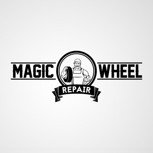 Logo For Magic Wheel Repair | Logo design contest