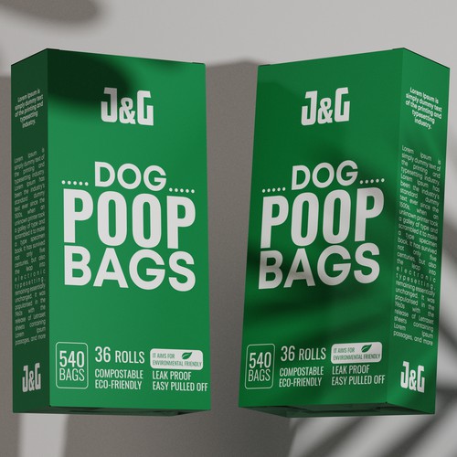 Designs | Dog poop bag packaging design | Product packaging contest