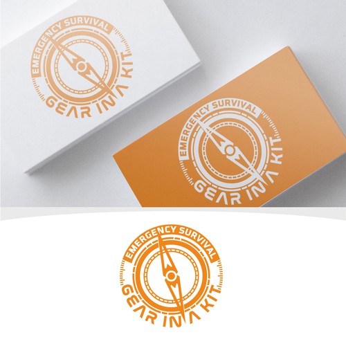 Design a survival of the fittest logo for an emergency survival kit ...