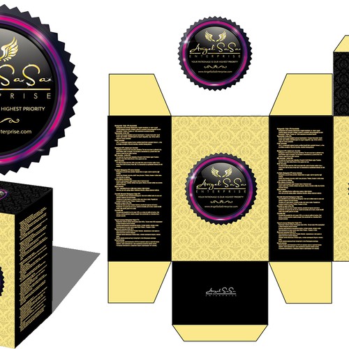 CLASSY & CREATIVE LABEL STICKER & PAPER PACKAGED BOXES DESIGN FOR ...
