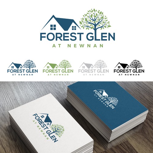 Designs | Creative Logo for new Apartment Surrounded By Trees | Logo ...