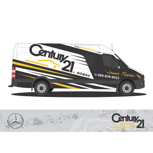 Real Estate Graphics for a Mercedes Sprinter Wrap | Car, truck or van ...
