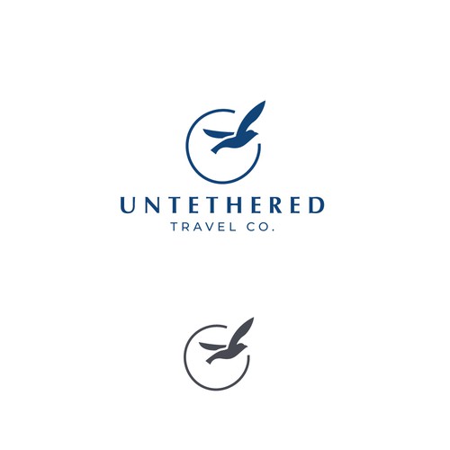 Designs | whimsical logo for travel agency that depicts an untethered ...