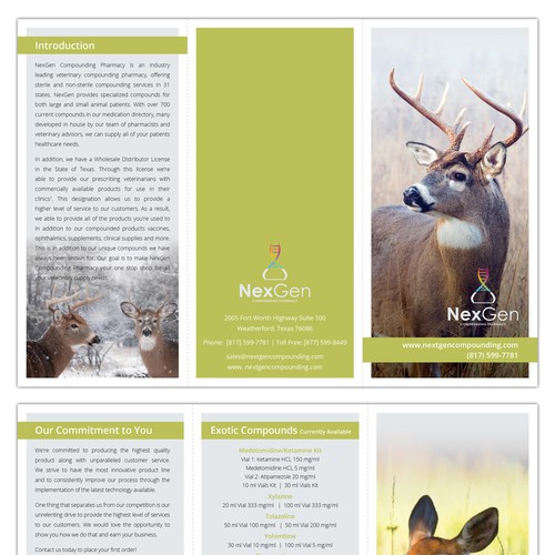 Create Attention Grabbing Brochure for Compounding Pharmacy | Brochure ...