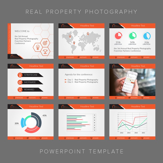 Design a wining conference powerpoint template!! | PowerPoint template ...