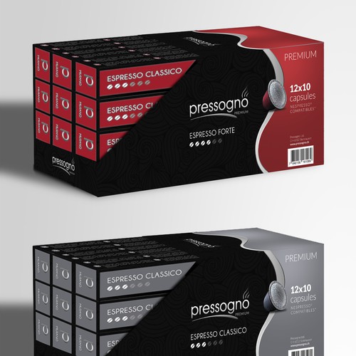 Display Box for 12 Nespresso sleeves | Merchandise contest