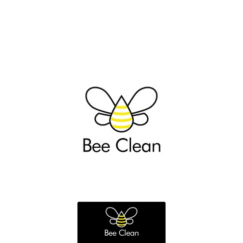 Create a simple, fun new logo for our BEE CLEAN company... | Logo ...