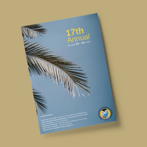 Create a Program Cover for a Conference in Hawaii | Postcard, flyer or ...