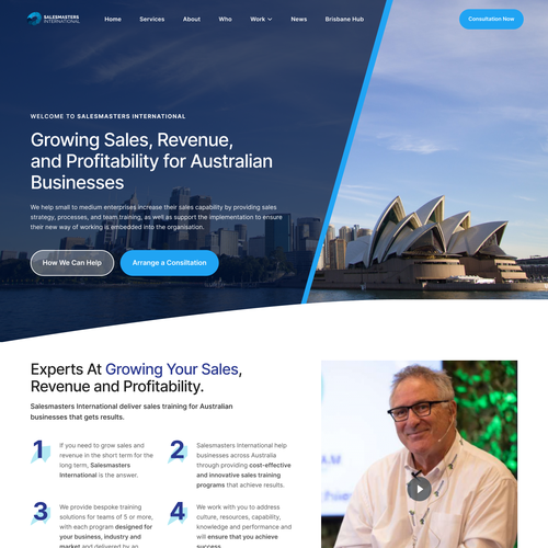 Designs | Create an engaging website for a world leading sales ...