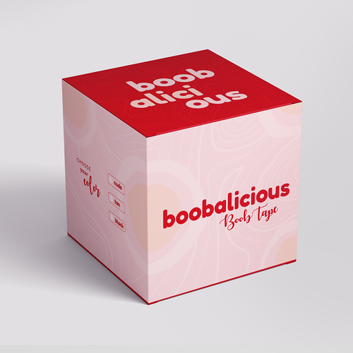 Boobalicious Boob Tape package design. | Product packaging contest