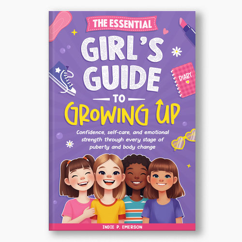 Designs | Design a tween girl self-help book cover | Book cover contest