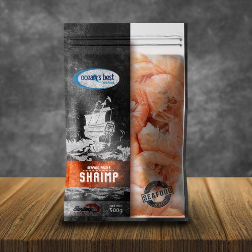 We are looking for a attractive Seafood and Shrimps Packaging ...