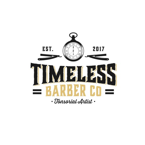 Tonsorial Artist/Barbershop logo. | Logo design contest