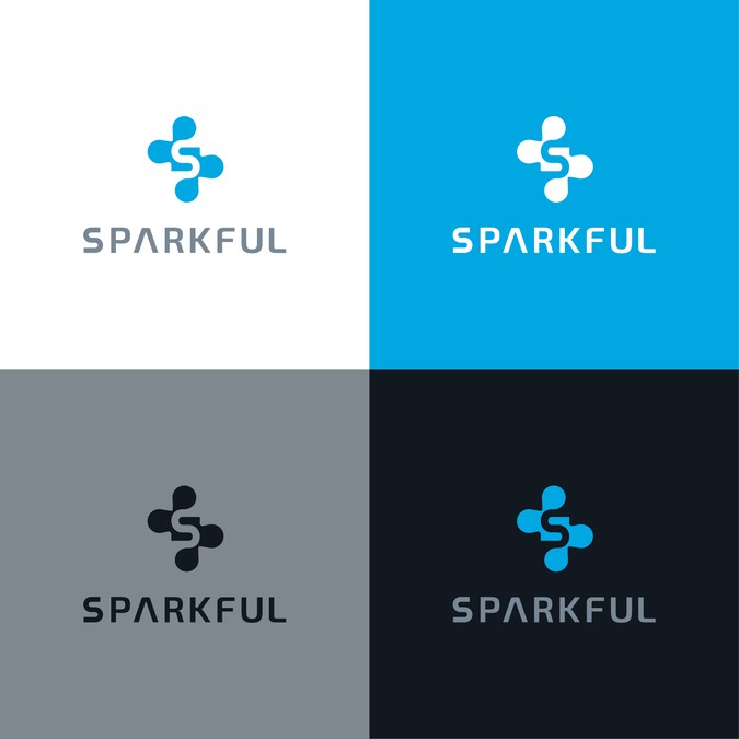 Design a super slick logo for Sparkful, an innovative SaaS company ...