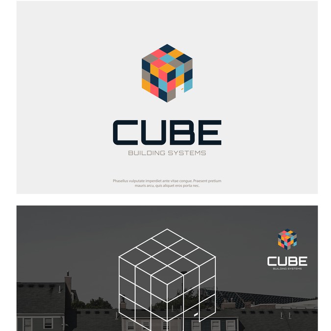 Create a sleek and simple logo for CUBE Building System | Logo design ...