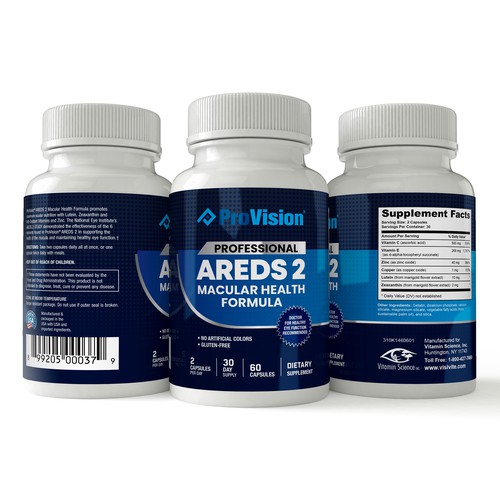 Designs | Update design for Eye Vitamin bottle label | Product ...