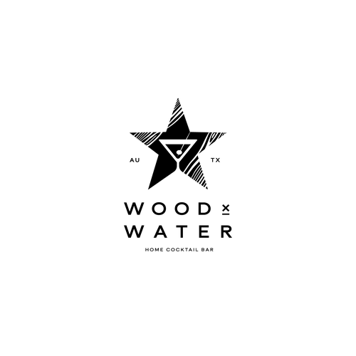 Designs | Monochrome Logo for Austin Cocktail Bar | Logo design contest