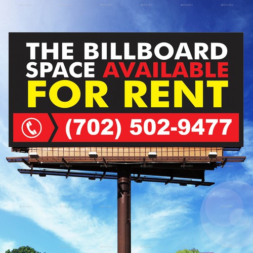 Need an Eye catching Billboard Advertising the Billboard Space ...