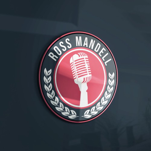 Designs | Ross Mandell the next world famous podcaster | Logo design ...