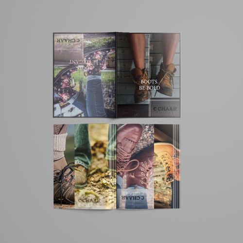 Design a footwear catalog cover | Other book or magazine contest