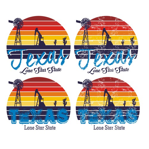 Texas-themed Retro 70s T-Shirt; GUARANTEED | T-shirt contest