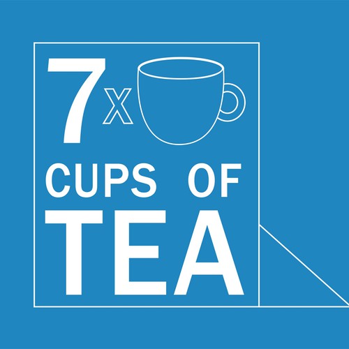 logo for 7 Cups of Tea | Logo design contest