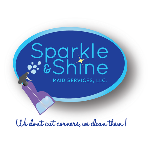 Designs | New logo wanted for Sparkle and Shine Cleaning Service | Logo ...