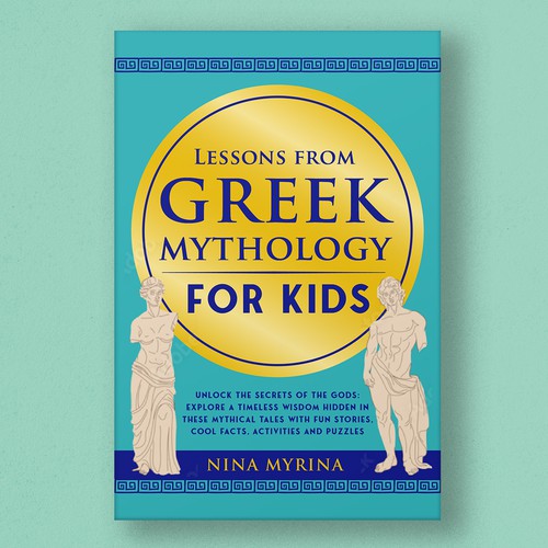 Designs | An eye-catching book cover design on Greek mythology for kids ...