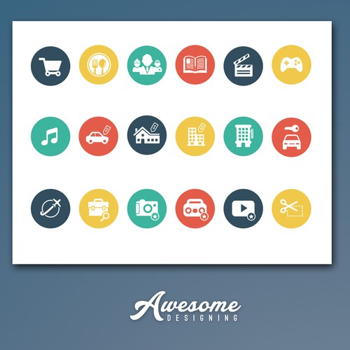 Design icons for an innovative social platform | Illustration or ...