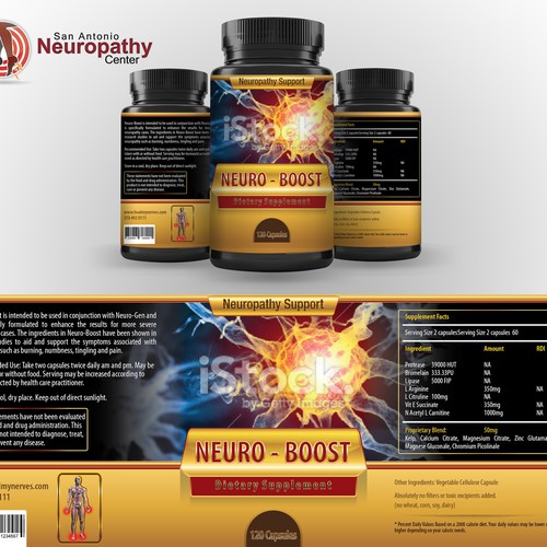 Neuro-Boost | Product label contest