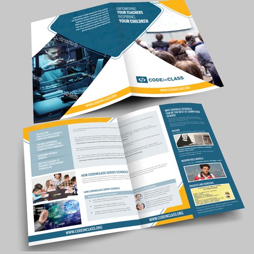 Educational Computer Science Program needs Stylish and Modern Brochure ...