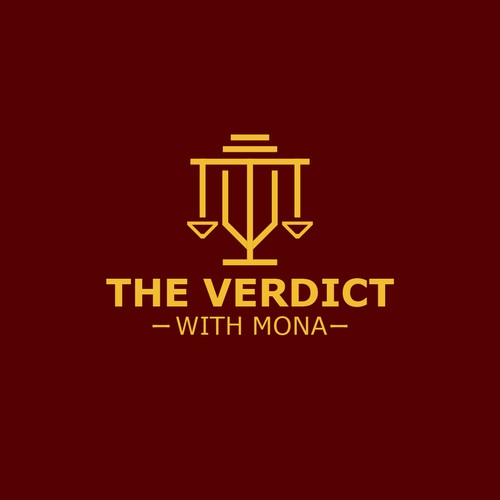 Designs | logo for the verdict with mona | Logo design contest