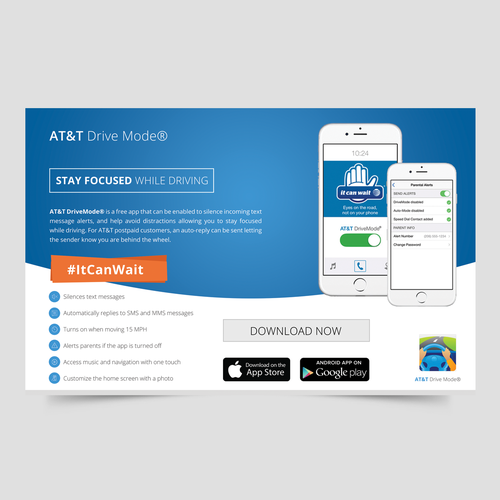 Print Advertisement for Distracted Driving Mobile Application - 1/2 ...