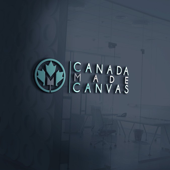 Design a logo for a cool custom mady by hand canvas art e-business ...