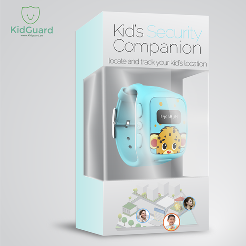 Creativity needed here. packaging for GPS watch for Kids | Product ...