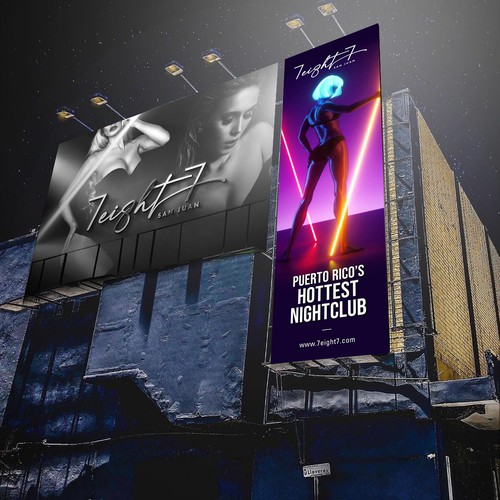 Designs | Billboard for a Nightclub and Gentlemen’s Club | Signage contest