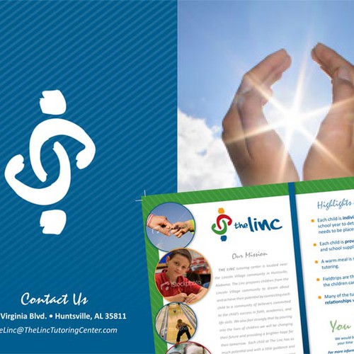 Single Fold Brochure for The Linc Tutoring/Mentoring Program | Print or ...
