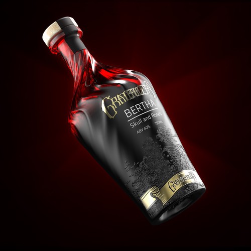 Designs | 3D Spirit Bottle Design for Grateful Dead | 3D contest