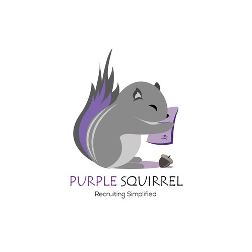 Design an inspiring logo for Purple Squirrel HR | Logo design contest