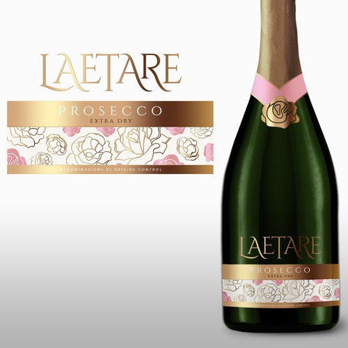 Label for a Prosecco Sparkling Wine | Product label contest