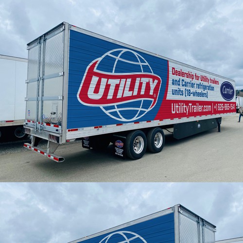 Designs | Refrigerated Semi Trailer Wrap! | Car, truck or van wrap contest