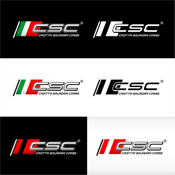 Crie um logotipo para o CSC com espírito de carros de corrida! Formula ...
