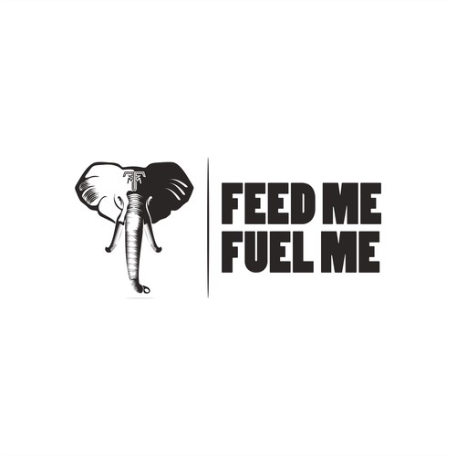 Feed Me Fuel Me Podcast Elephant Logo | Logo design contest