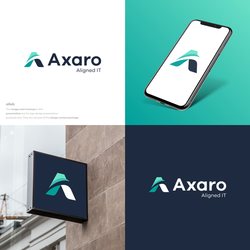 Designs | Axaro - Modern, Fun, Startup IT Brand, going against industry ...