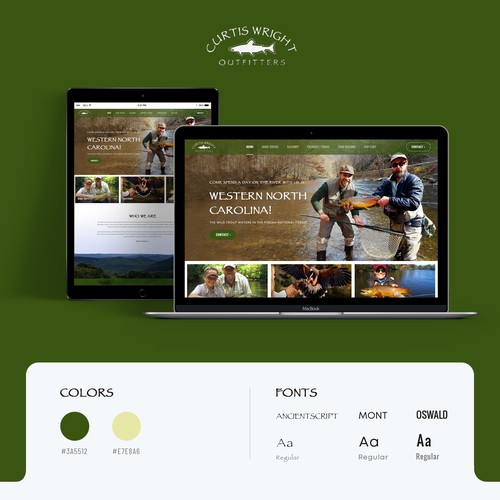 Designs | We need a creative new design for our Fly Fishing website ...