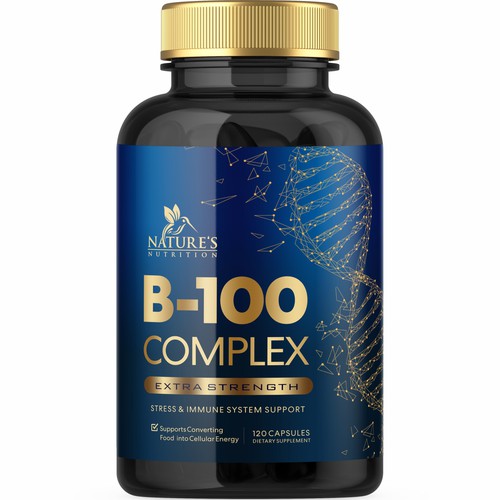 Designs | Extra Strength B-Complex Design Needed for Nature's Nutrition ...