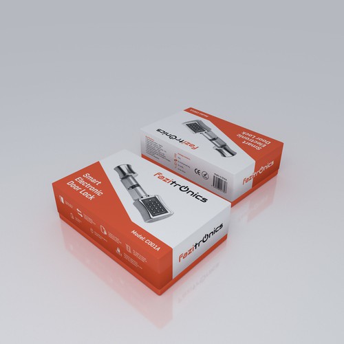Designs | Product packaging for smart electronic door lock | Product ...