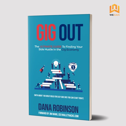 Designs | Book cover for business book about side gigs | Book cover contest